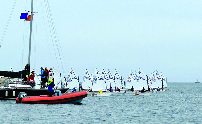 Hard work pays off for young Opti-class sailors - Salt Spring Island news